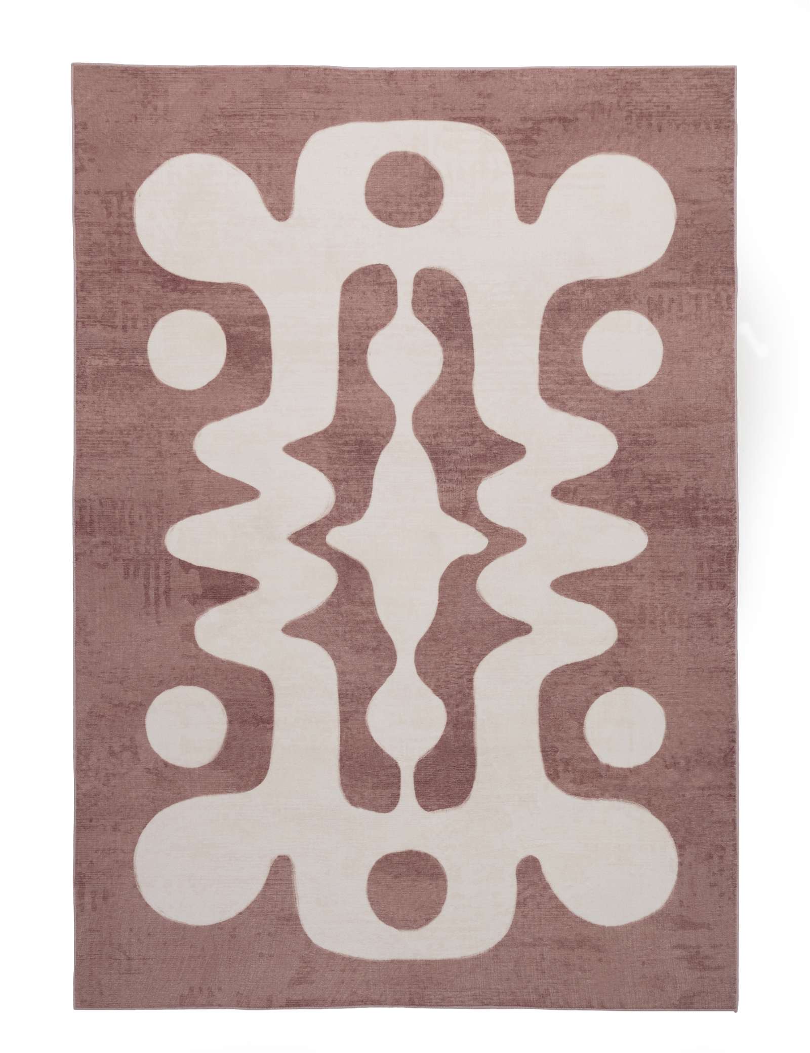Thio Mirage Rose Clay and Cream Washable Rug – Loopsie